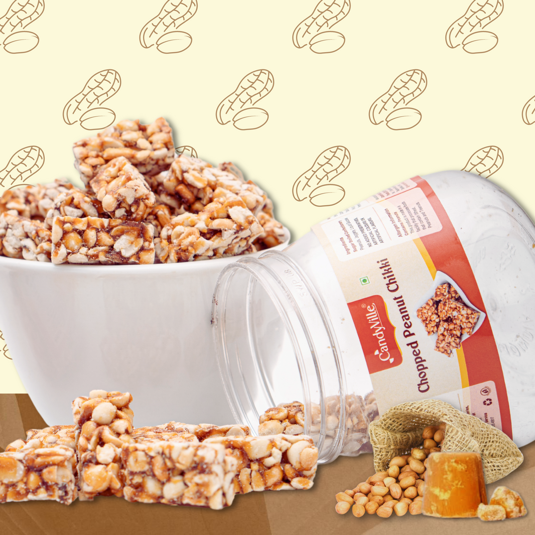Crunchy Peanut Chikki – CandyVille India