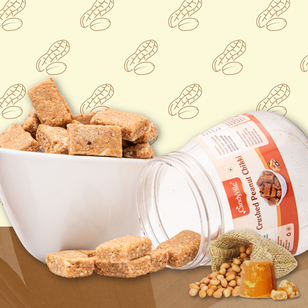 Crushed Peanut Chikki | Koko Mittai | Coco Mittai – CandyVille India